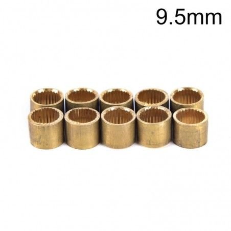 Virola de Metal 9,5mm (c/trava)